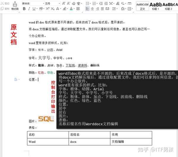 docx格式文档详解：xml解析html还原 - 知乎
