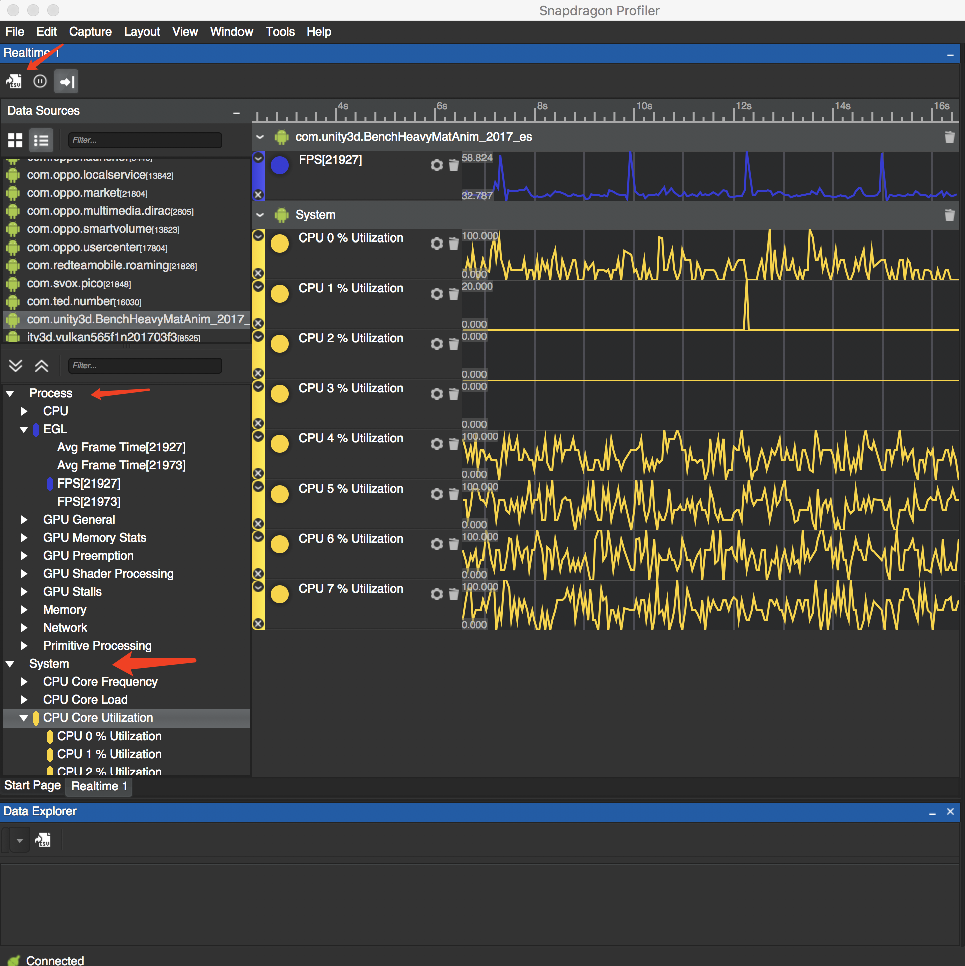 使用snapdragon profiler调试Unity安卓app - 知乎