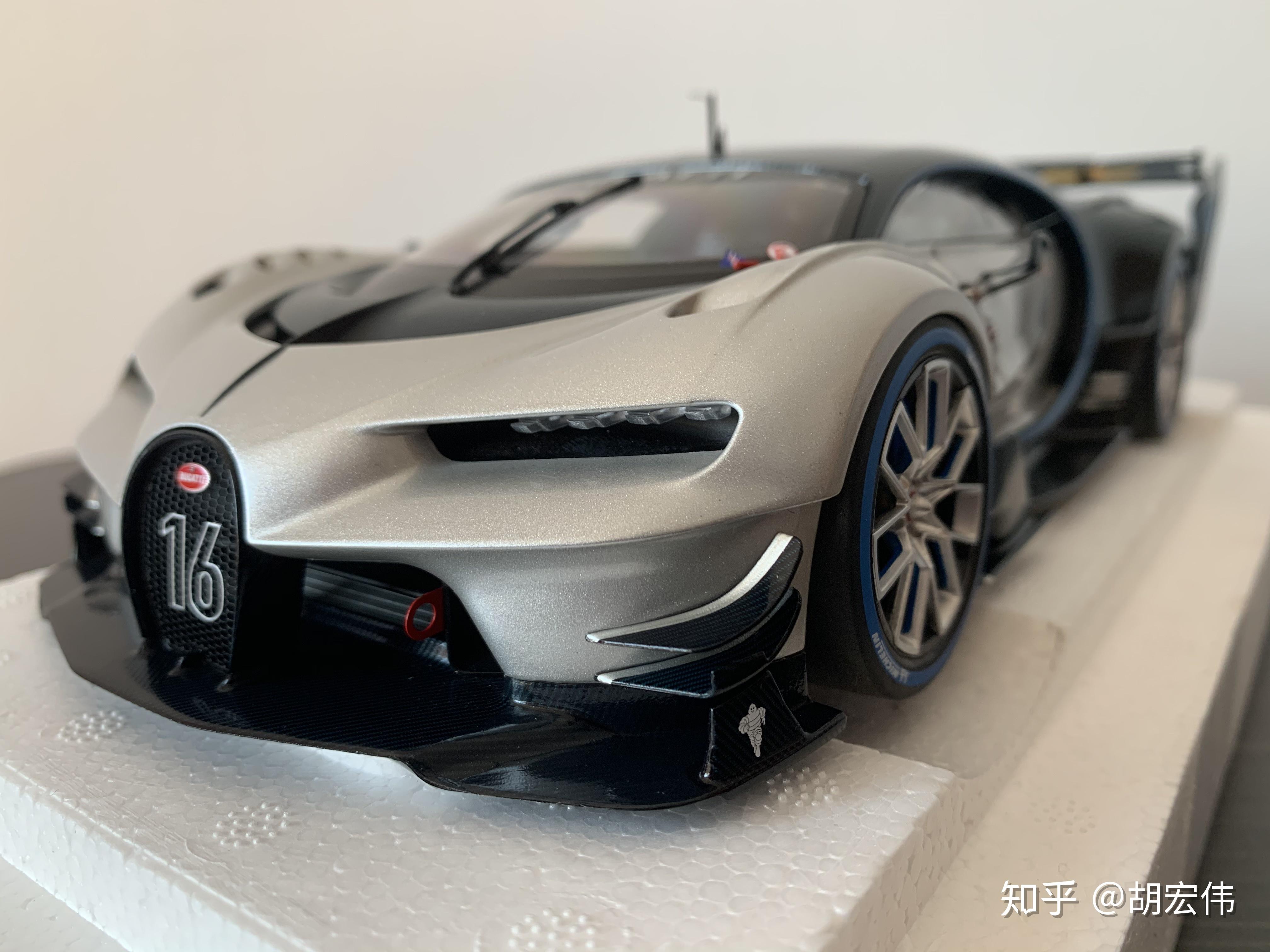 autoart 布加迪vgt 银蓝 - 知乎