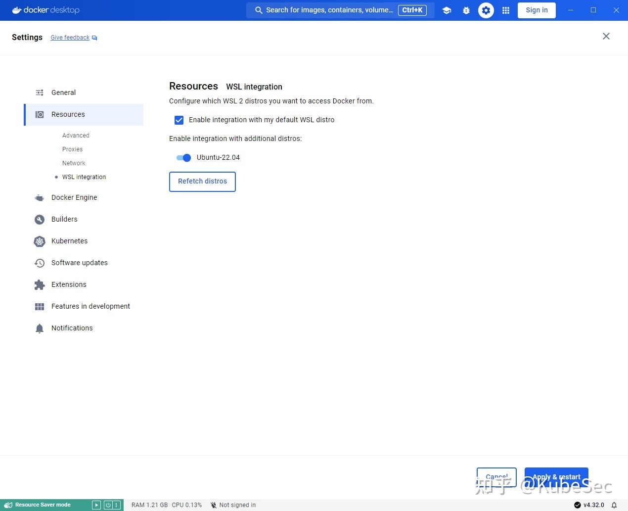 Windows 上的 Docker Desktop WSL 2 - 知乎