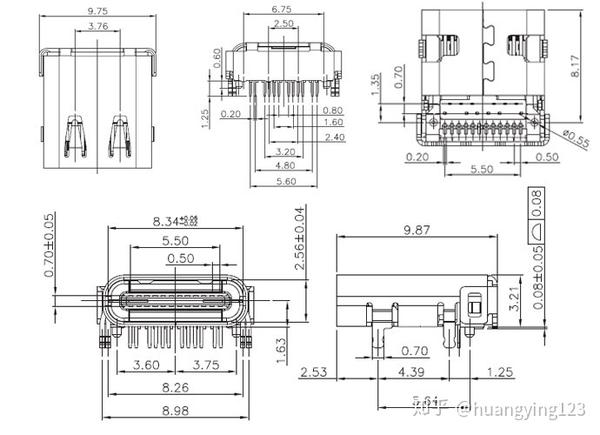 typc c母座的应用范围和常用型号 - 知乎