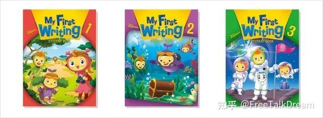 强烈推荐内地小学生英语写作入坑教材My First Writing1-3级最新版 学生书+练习+教师书 - 知乎