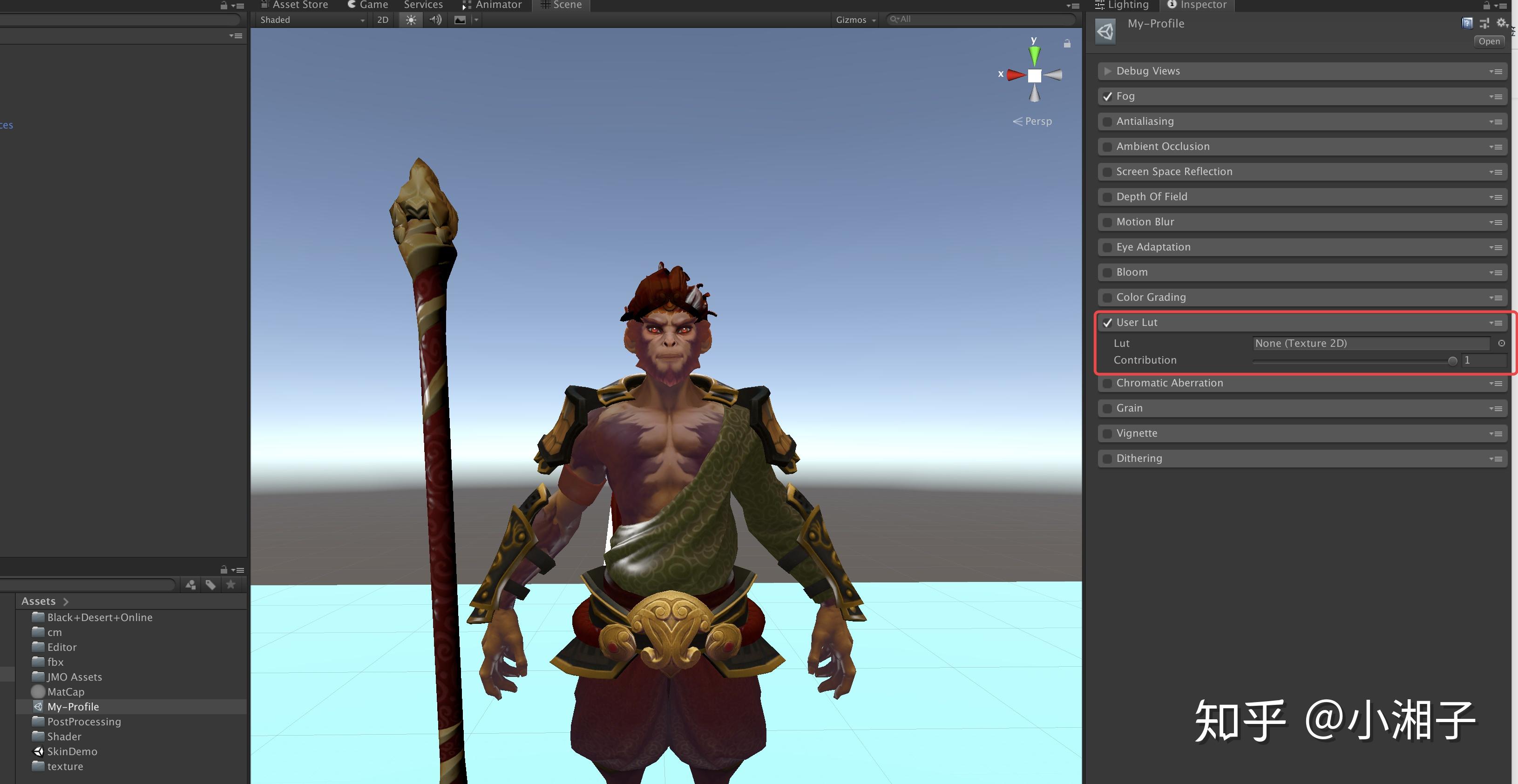 Unity Post Processing 的User LUT用法 - 知乎