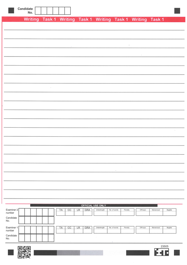 2022最新：雅思答题纸/IELTS Answer Sheet/听力/阅读/写作 - 知乎