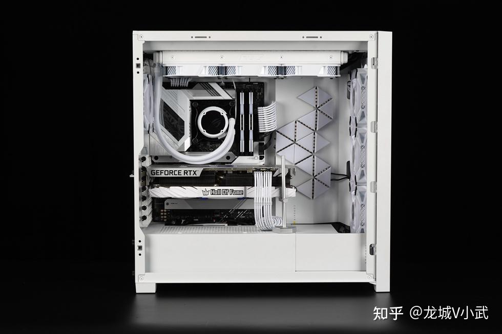海盗船5000X机箱＋ROG Z690吹雪主板打造的白色风格主机 - 知乎