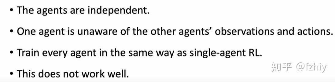 Multi-Agent Reinforcement Learning基本概念&三种架构 - 知乎