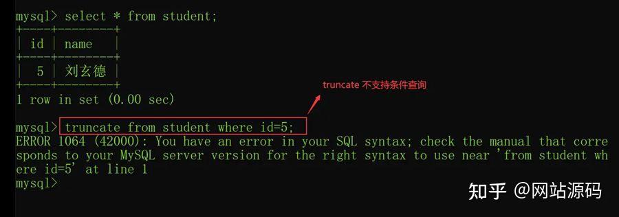 浅析MySQL删除方法：delete、truncate、drop的区别 - 知乎