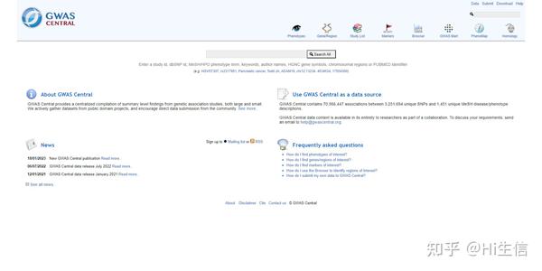 资源分享 | 一些公开的GWAS数据库 - 知乎