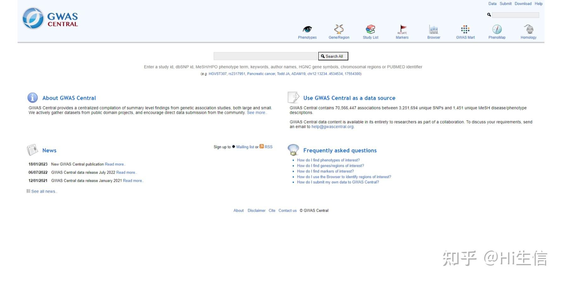 资源分享 | 一些公开的GWAS数据库 - 知乎