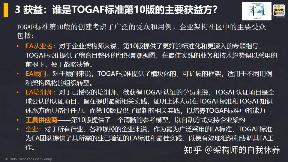 【一文讲透】TOGAF10介绍（全套培训PPT） - 知乎