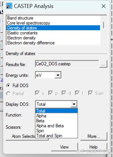 Material Studio 2019 软件中CASTEP模块的参数解读系列 - 知乎