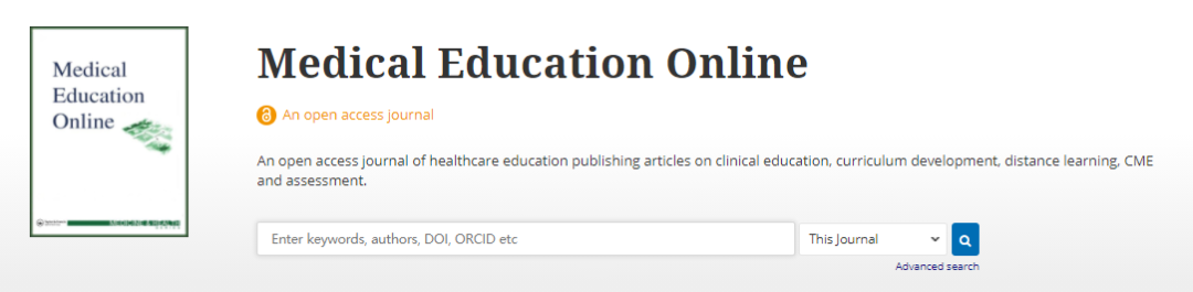 医疗保健教育领域好刊推荐之Medical Education Online - 知乎