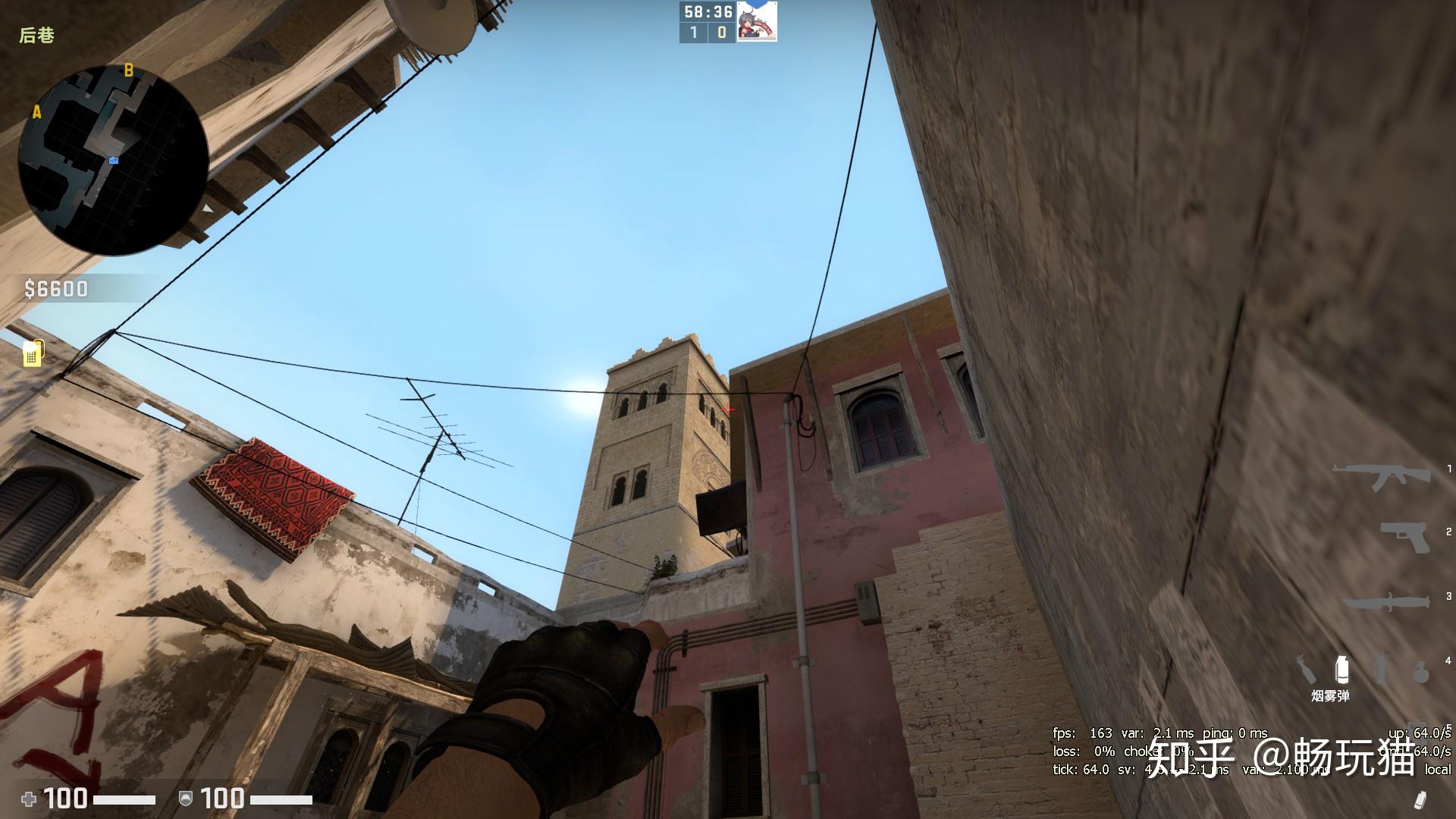 CS:GO MIRAGE地图烟雾教学 - 知乎