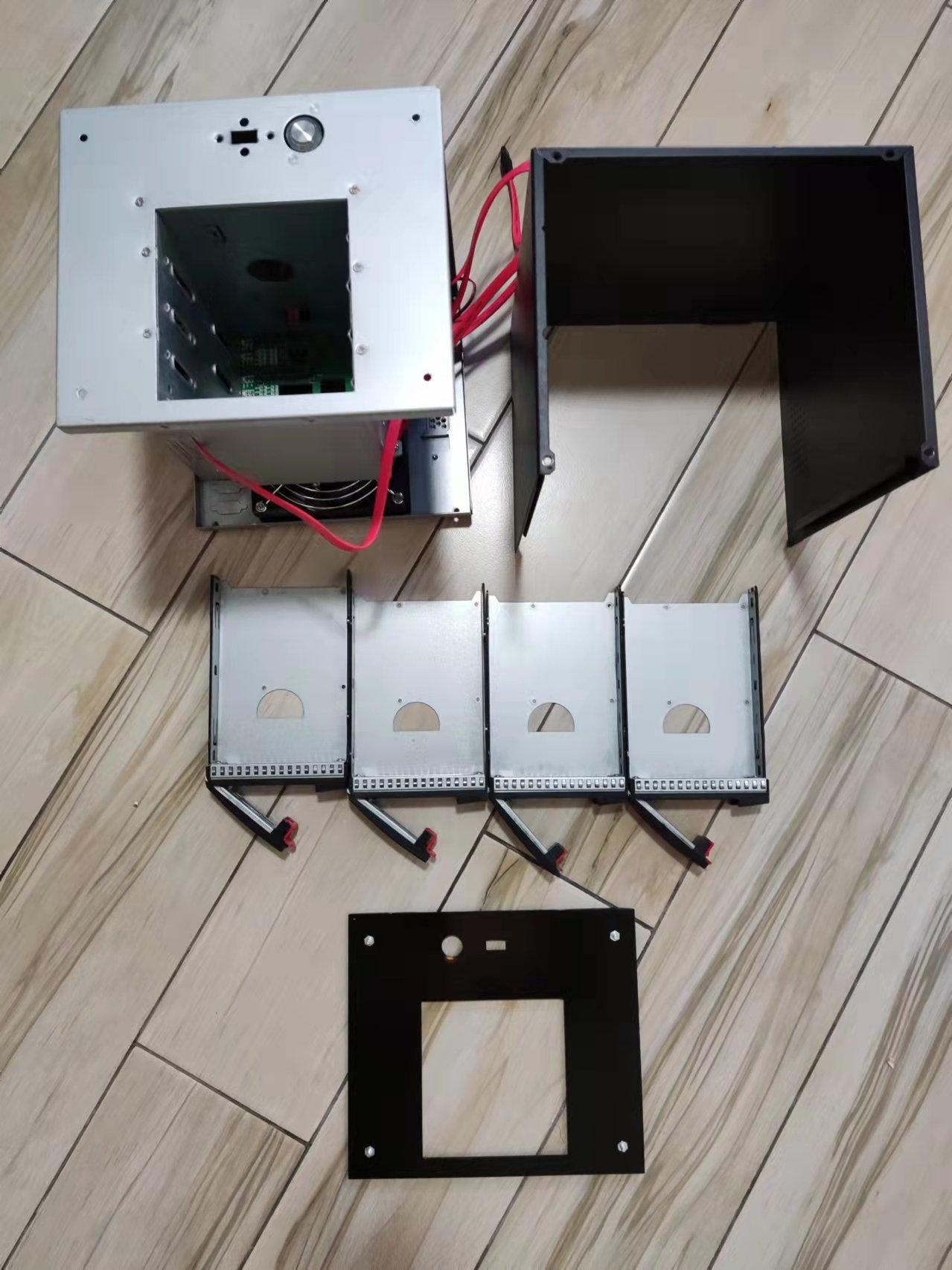 970元蜗牛星际配E3 1235L V5+魔改H110-ITX做群晖NAS - 知乎