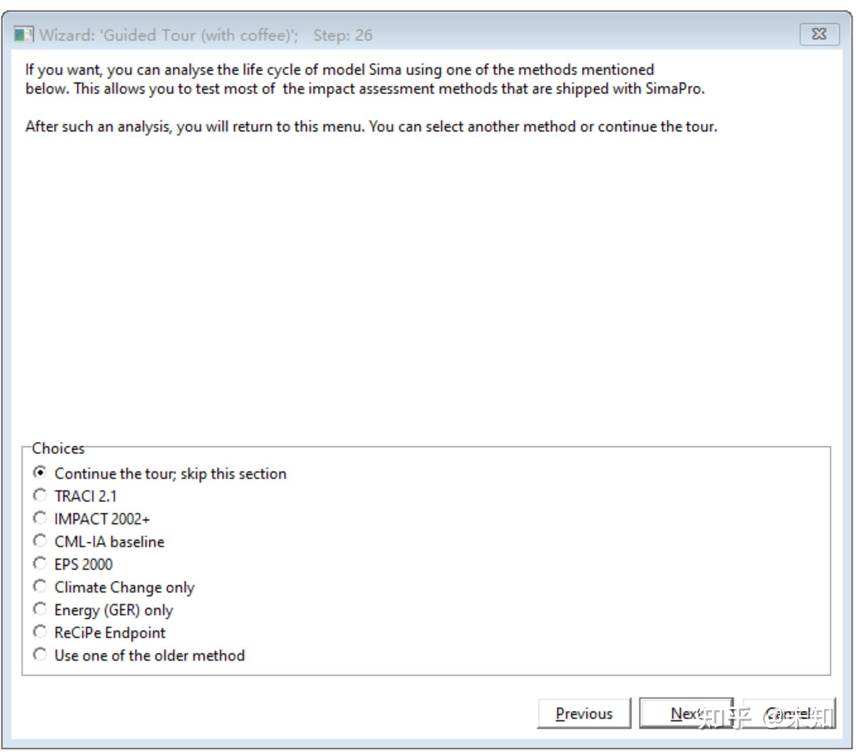 第一课为SimaPro的基本特征 - 知乎