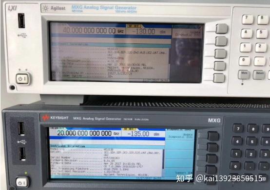 44G实时频谱仪N9020B搭配40G信号发生器(N5173B) - 知乎