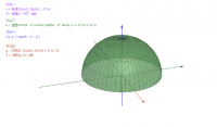 如何在GeoGebra中建立一个半球面 - 知乎