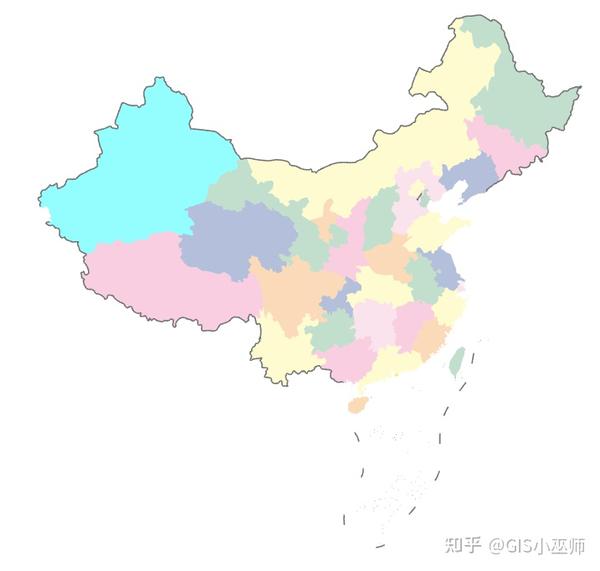 如何绘制一幅标准的中国行政区划地图，附数据免费获取方式 - 知乎