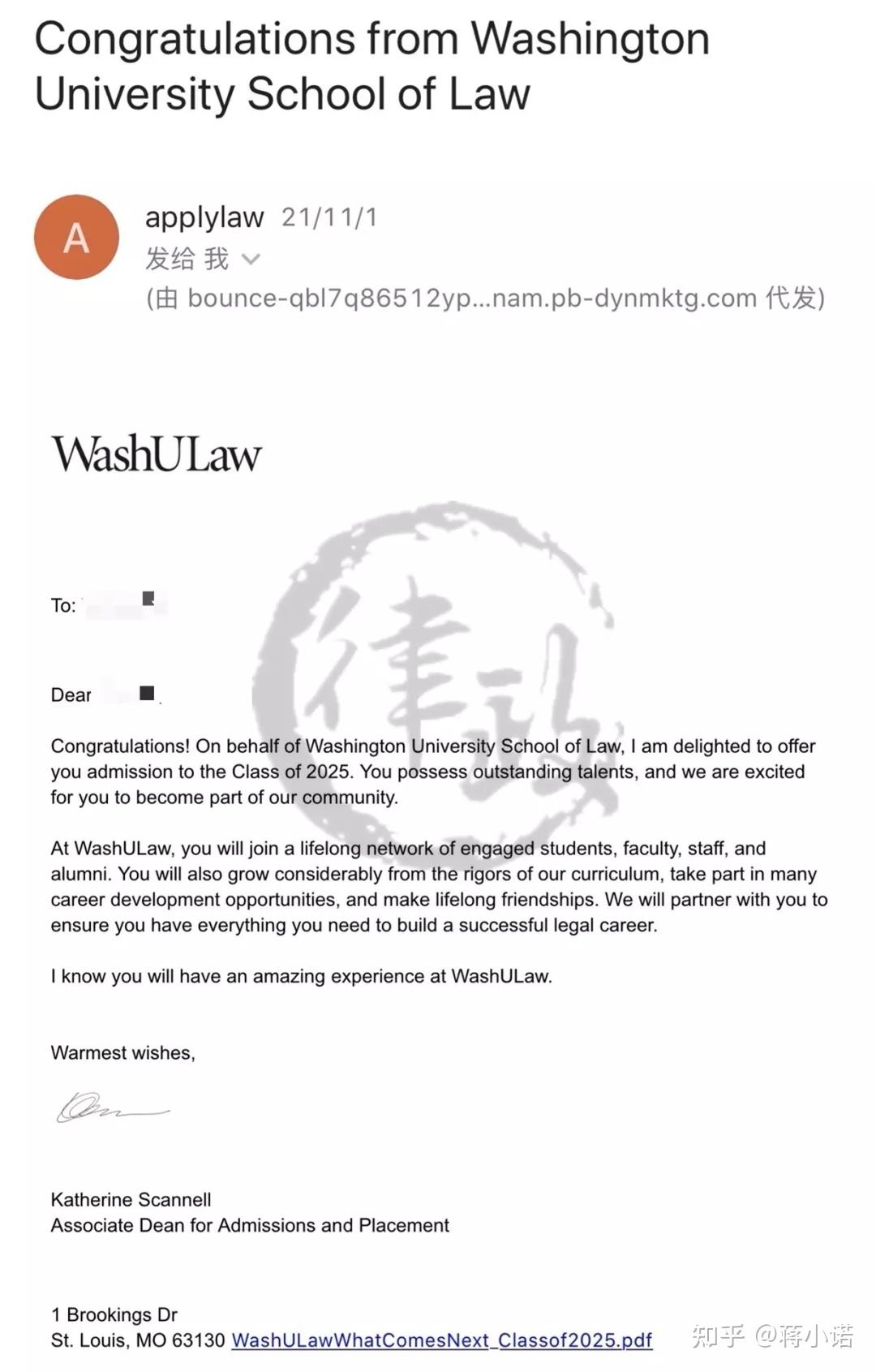 一大波美国JD Offer来啦！美国T14和英国名校LLM也有好消息！ - 知乎