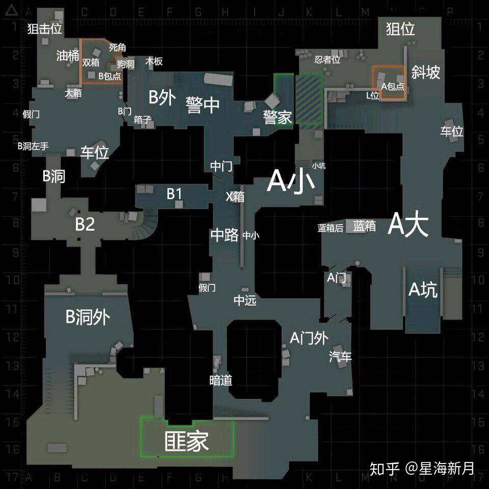 csgo各点位名称比如mirage的VIP，train的绿通都是哪里叫什么，有什么来历吗？ - 知乎