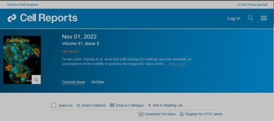 《Cell Reports》影响因子？几区？【期刊介绍】 - 知乎