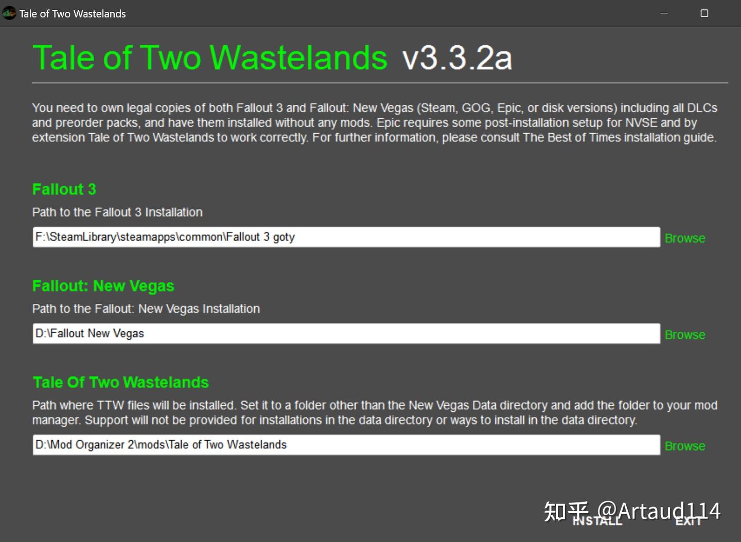 纵贯线记录——从零开始的英文版TTW安装配置记录 基本部分 - 知乎