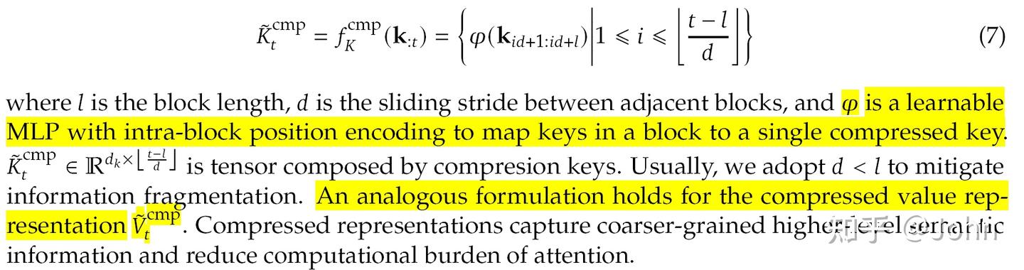 Deepseek NSA(Native Sparse Attetion)原理分析和代码实现以及与MOBA的简要对比 - 知乎
