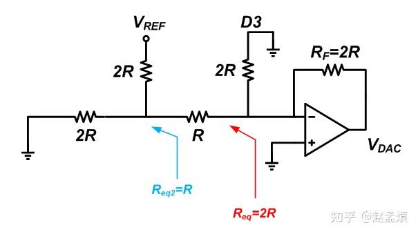 R-2R梯形网络型DAC原理 - 知乎