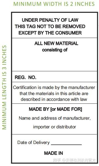 美国Law Label法律标注册服务丨毛绒玩具PA注册码REG.NO. - 知乎
