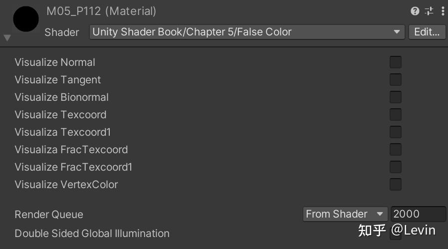 《Unity Shader入门精要》第五章学习笔记 Simple shader 新版Unity工程（2020.3.23f1） - 知乎