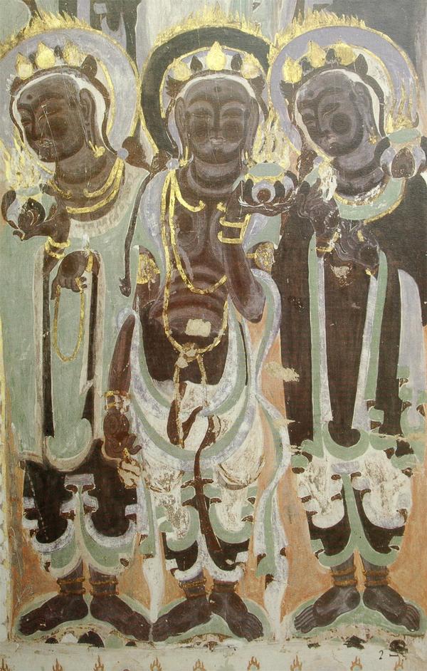 【神游千年，大美敦煌】隋-420窟【1】三龛殿堂窟：绘塑结合，内容精彩【高清大图】（下） - 知乎