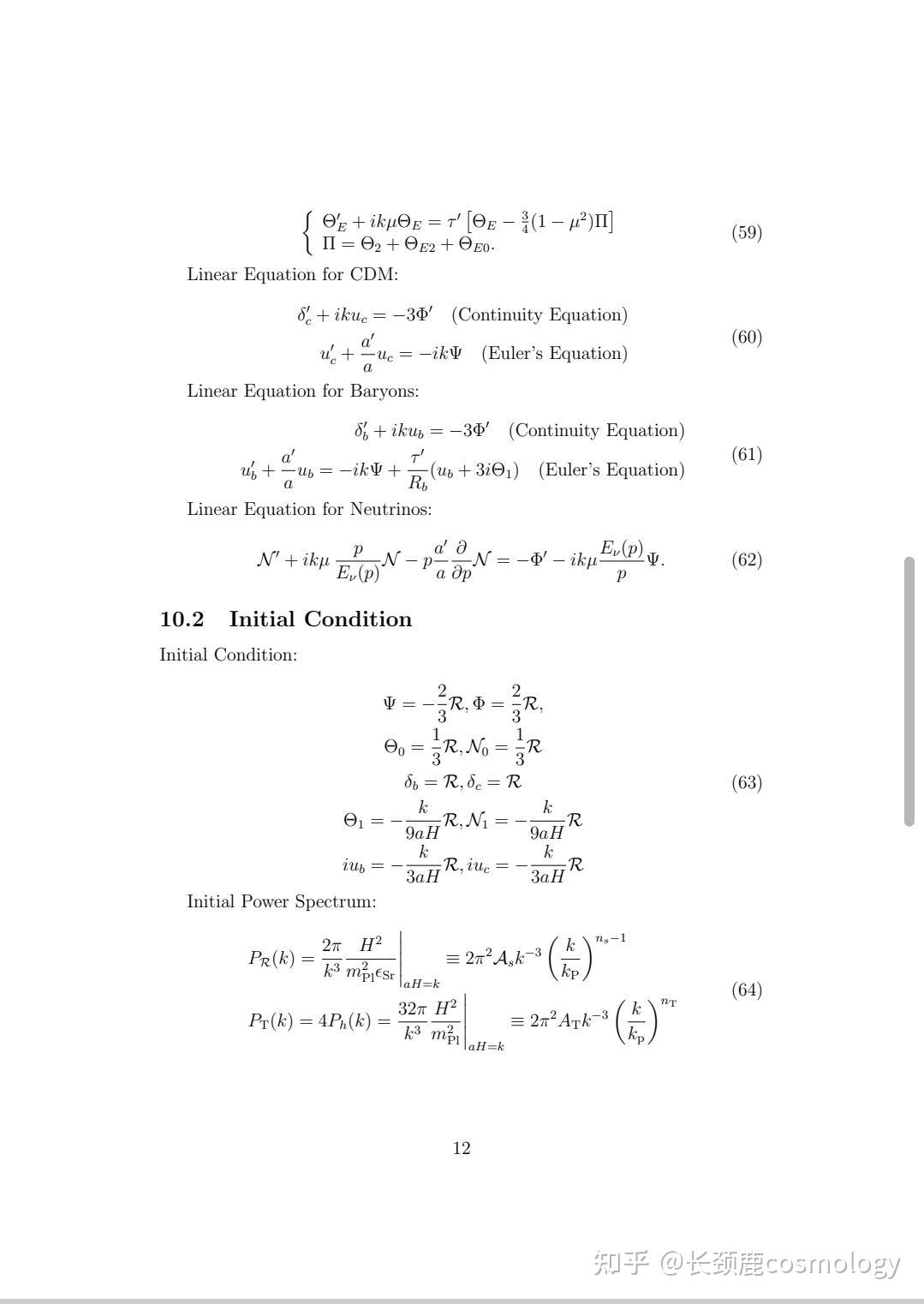 Modern Cosmology (Dodelson)笔记分享 - 知乎