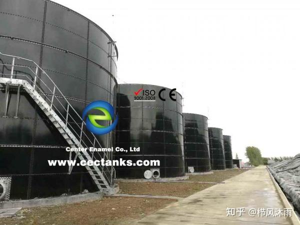 Over 2000m3 Glass - Fused - To - Steel Municipal Water Tanks With ...