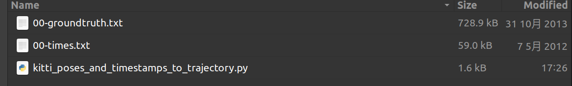 KITTI 数据真值处理成TUM格式的方法 - 知乎