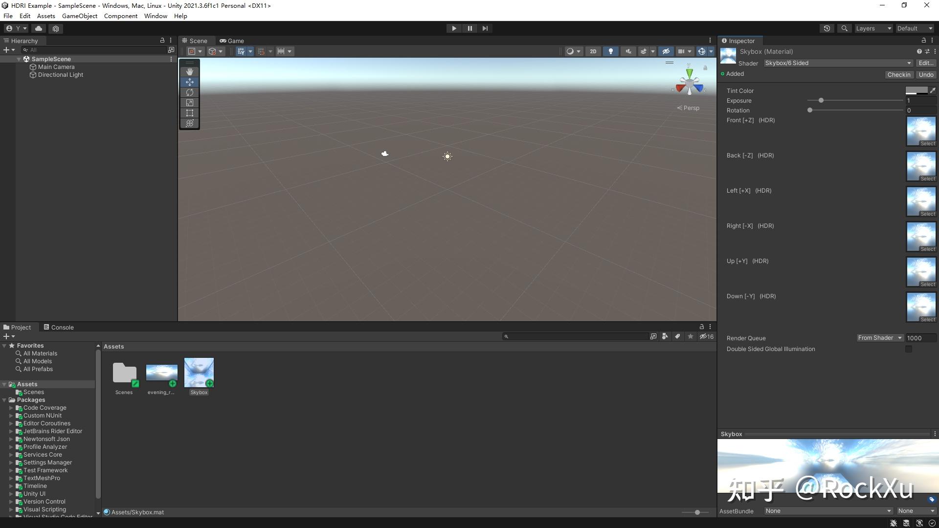 【Unity】用HDRI让游戏背景真实绚丽 - 知乎