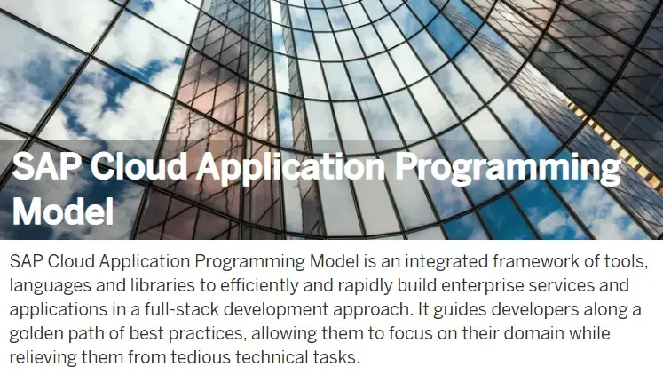 使用SAP Cloud Application Programming模型开发OData的一个例子 - 知乎