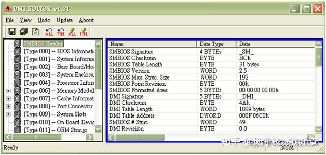 AMI DMIEDIT工具软件使用说明（for Windows GUI） - 知乎