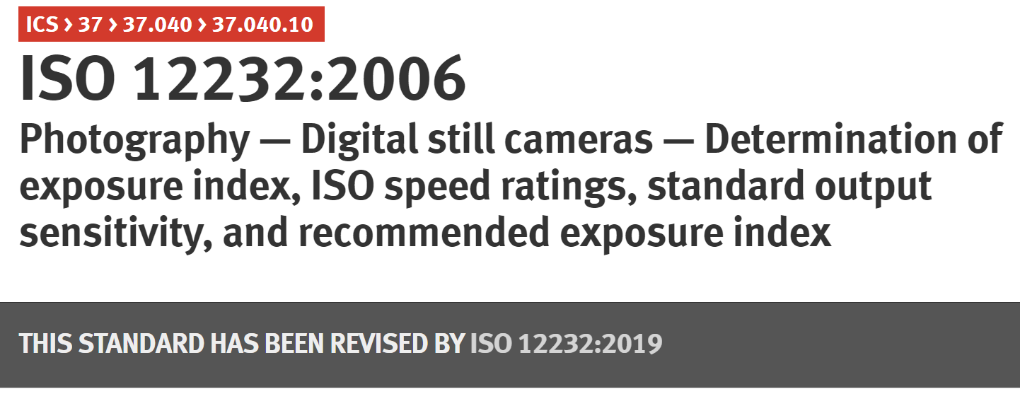 Understanding Camera ISO - 知乎