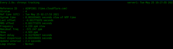 Centos8中如何使用Chrony同步时间 - 知乎