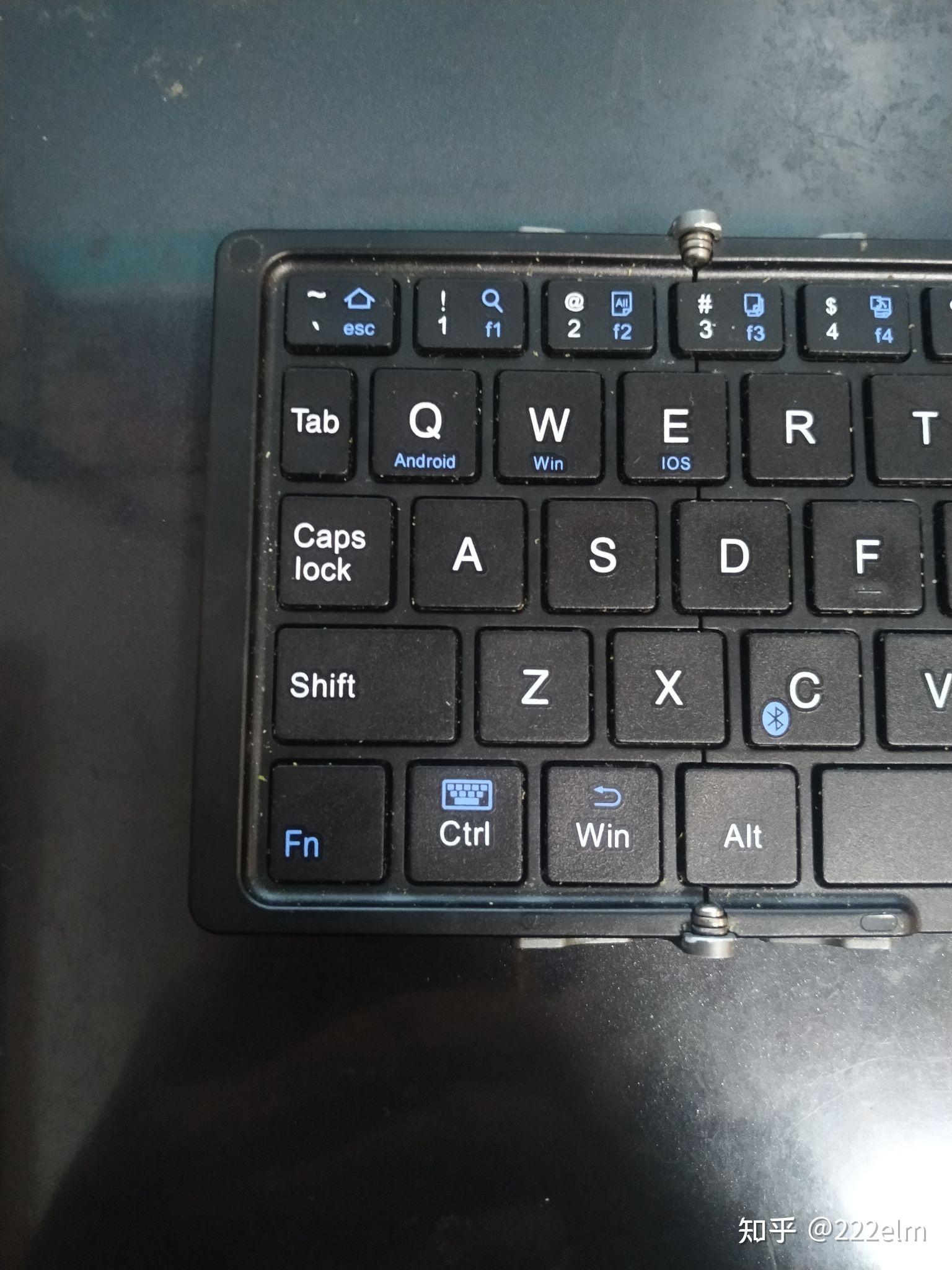 BOW三折叠键盘输入esc - 知乎