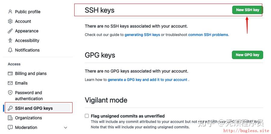Git通过 SSH 连接代码托管服务器github/gitee/内部私服 gitlab - 知乎