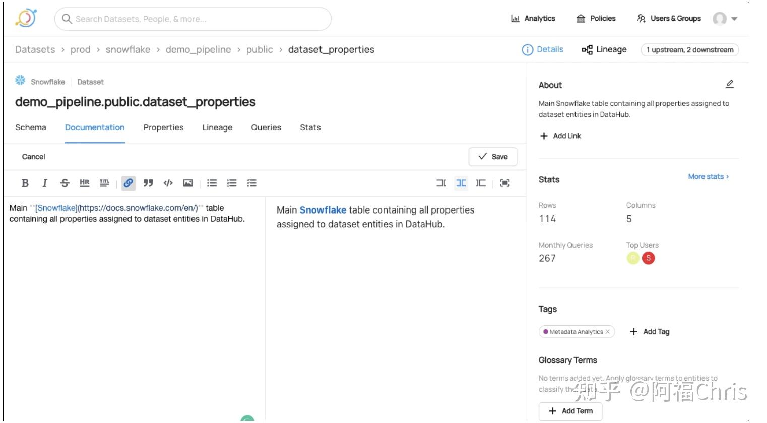 DataHub - 为现代数据技术栈而生的元数据管理平台 - 知乎