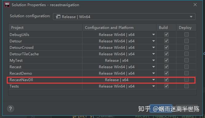 接入C++版本recastnavigation寻路库到Unity/服务端中 - 知乎