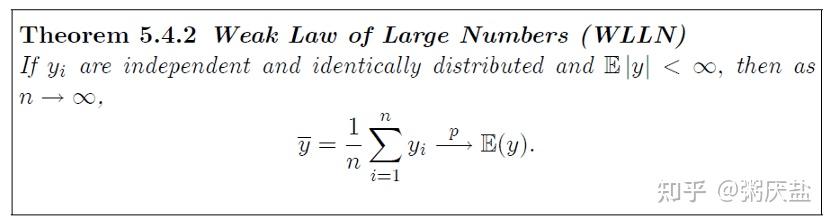 高级计量经济学—学习/复习笔记：1.Asymptotic Theory - 知乎