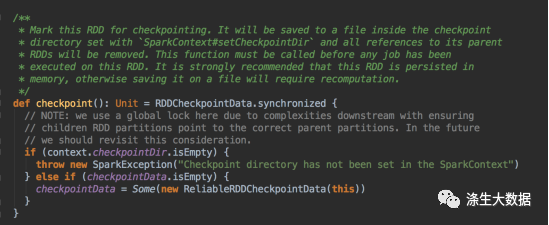 一文搞懂Spark CheckPoint - 知乎