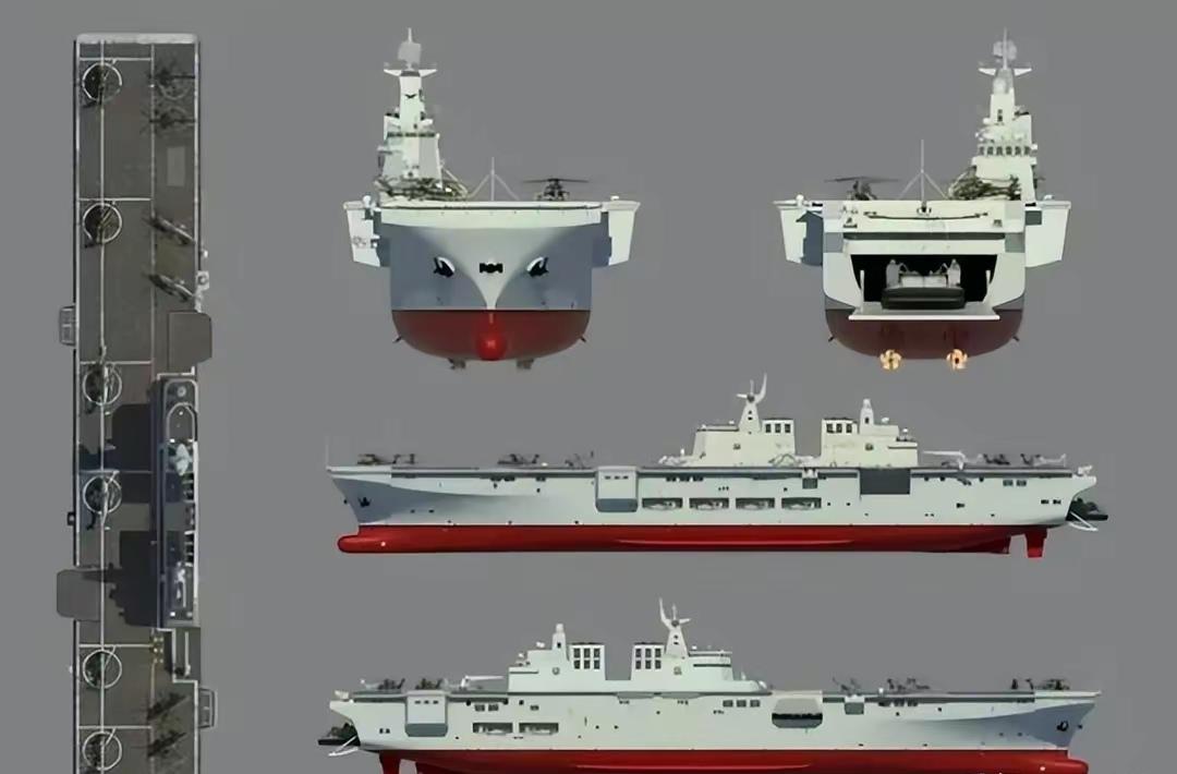 076电磁弹射两栖攻击舰：全球首款 - 知乎