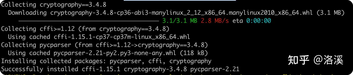 python3安装 oss2报错 ERROR: Failed building wheel for cryptography - 知乎