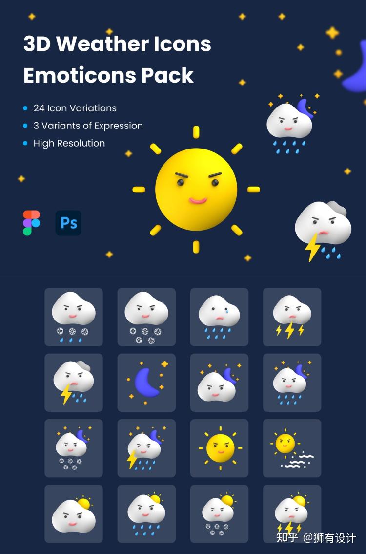 3D Emoji表情素材合集，这也太可爱了 - 知乎