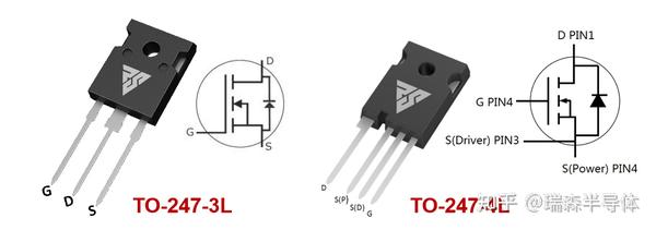 碳化硅MOS四引脚封装在应用中的优势 - 知乎