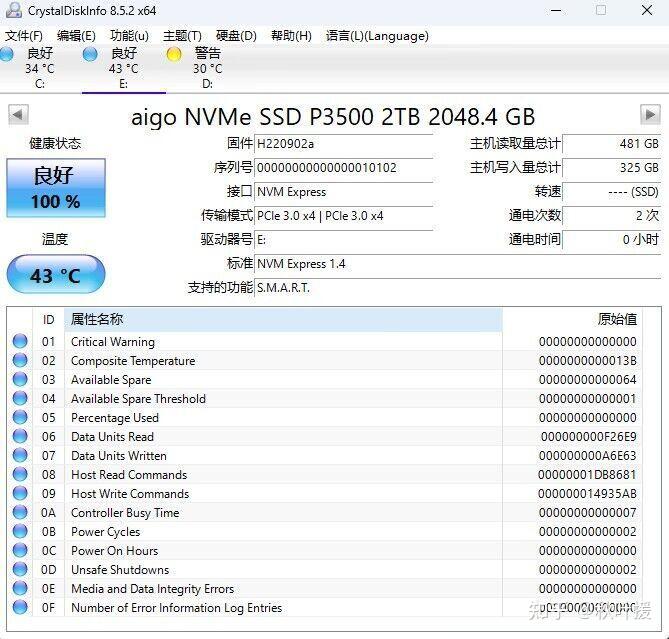 400元买2TB，aigo P3500开启NVMe仓库盘新时代 - 知乎
